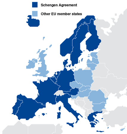 Schengen Area | Schengen Zone | assurance voyage schengen